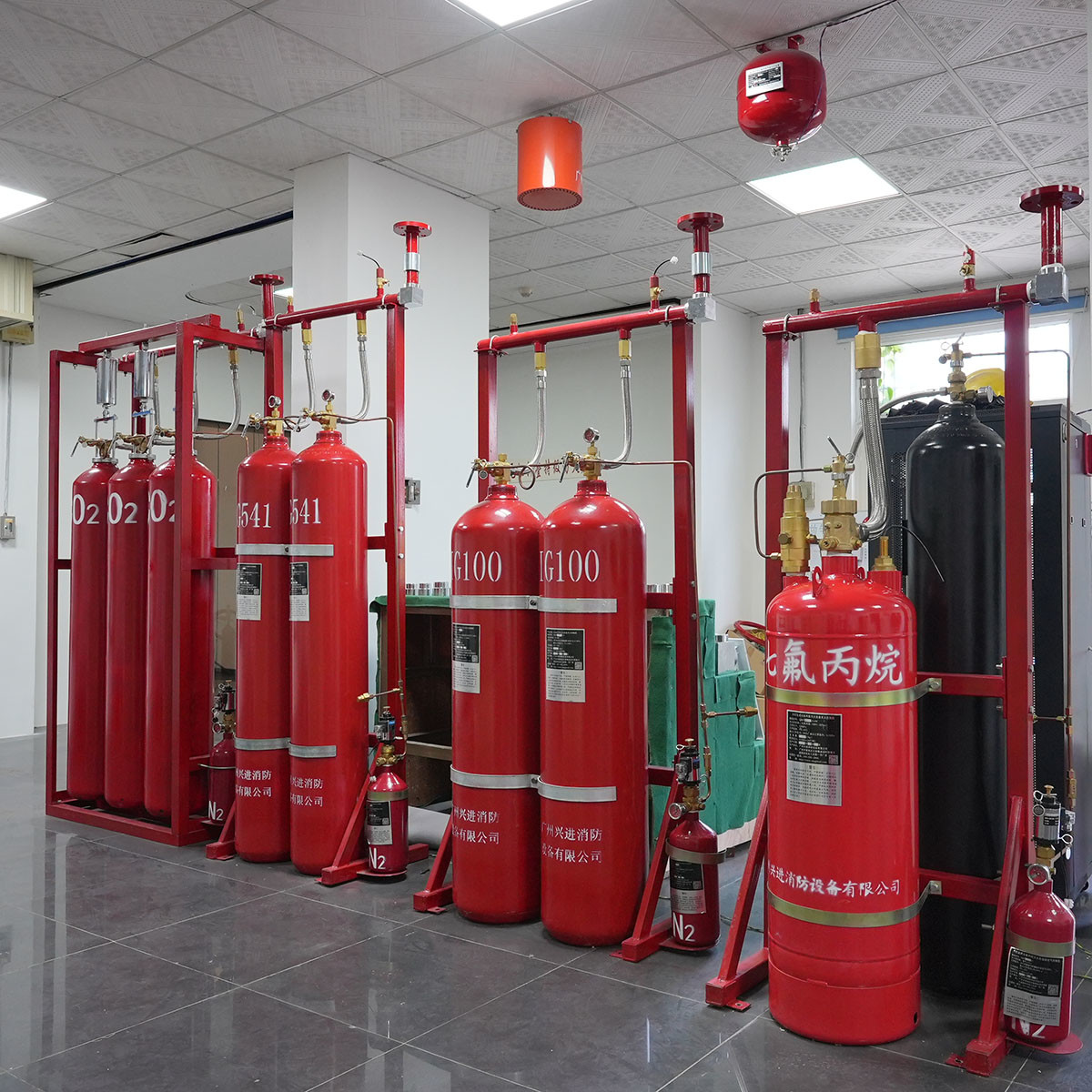 40L FM 200 Sistema de alarma de incendio LED y Buzzer Alarma de ...