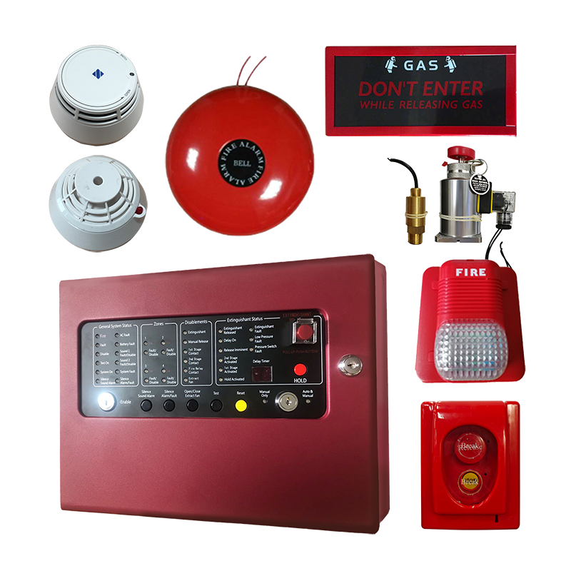 Sistema de incendios avanzado FM200 Kit completo con detección e ...